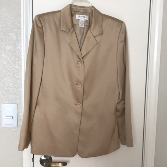 Judith Hart | Jackets & Coats | Tan Colored Long Jacket | Poshmark
